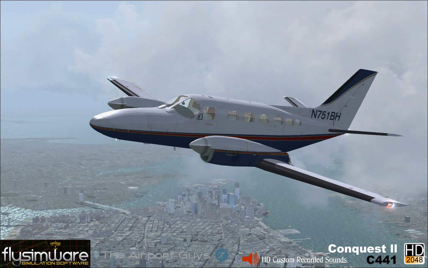 Cessna 441 Conquest II for FSX/P3D by Flysimware