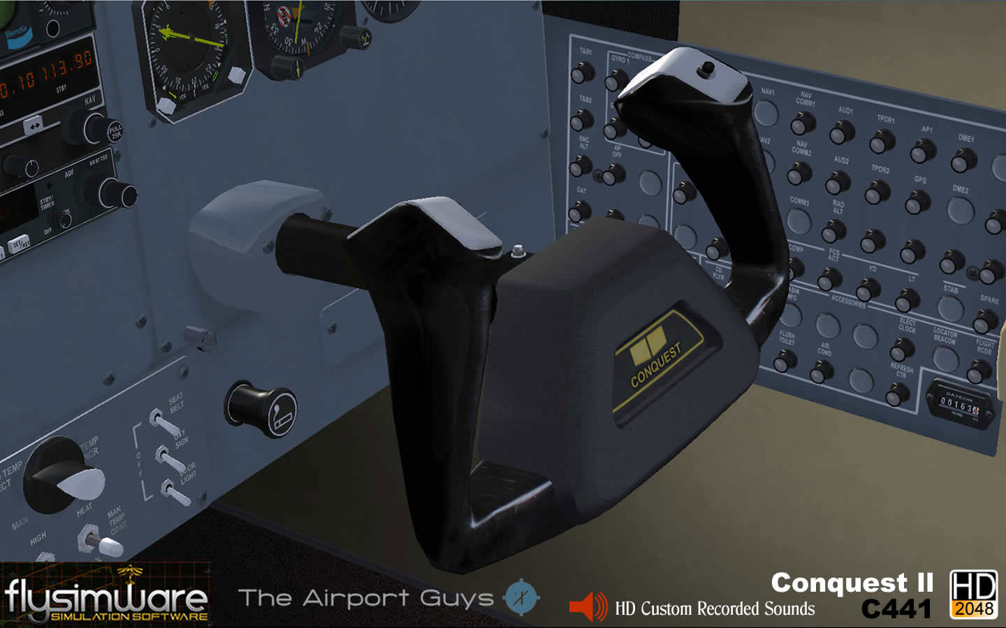 Cessna 441 Conquest II for FSX/P3D by Flysimware
