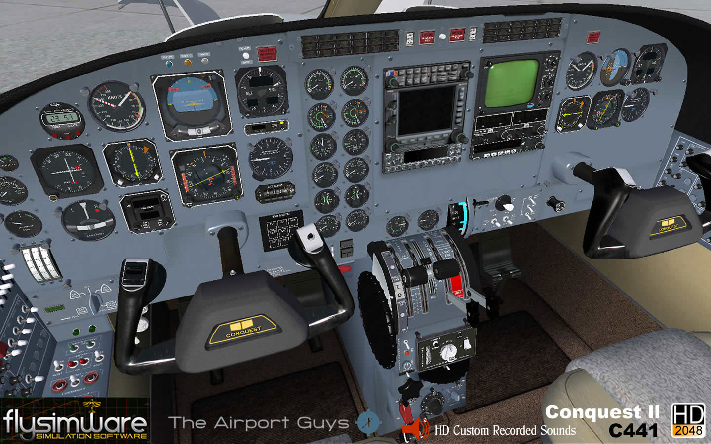 Cessna 441 Conquest II for FSX/P3D by Flysimware