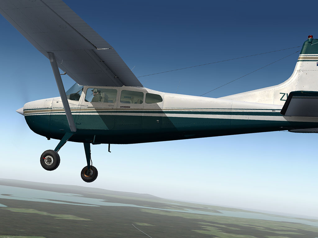 Cessna C185F Skywagon for FSX/P3D by Carenado