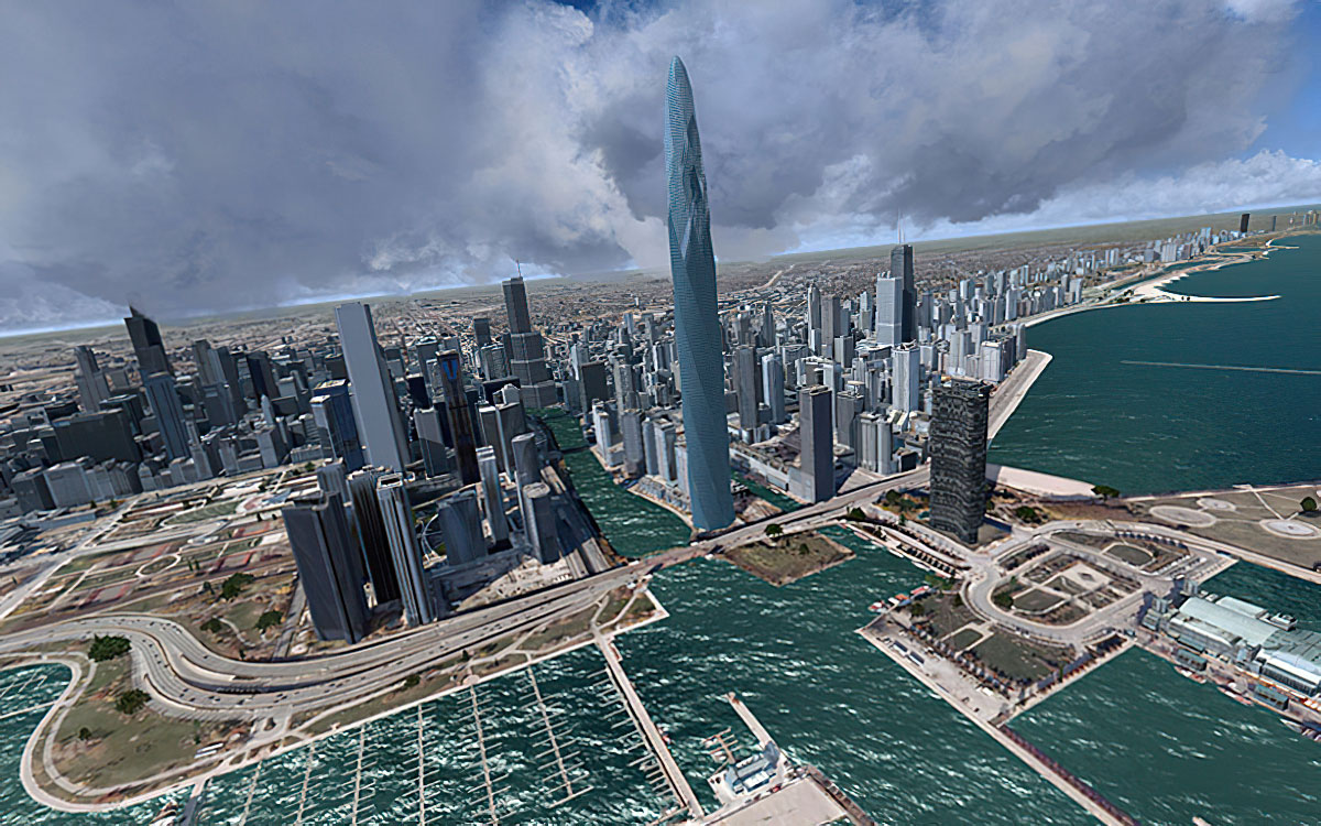 Chicago Scenery US Cities X for FSX/P3D by Aerosoft