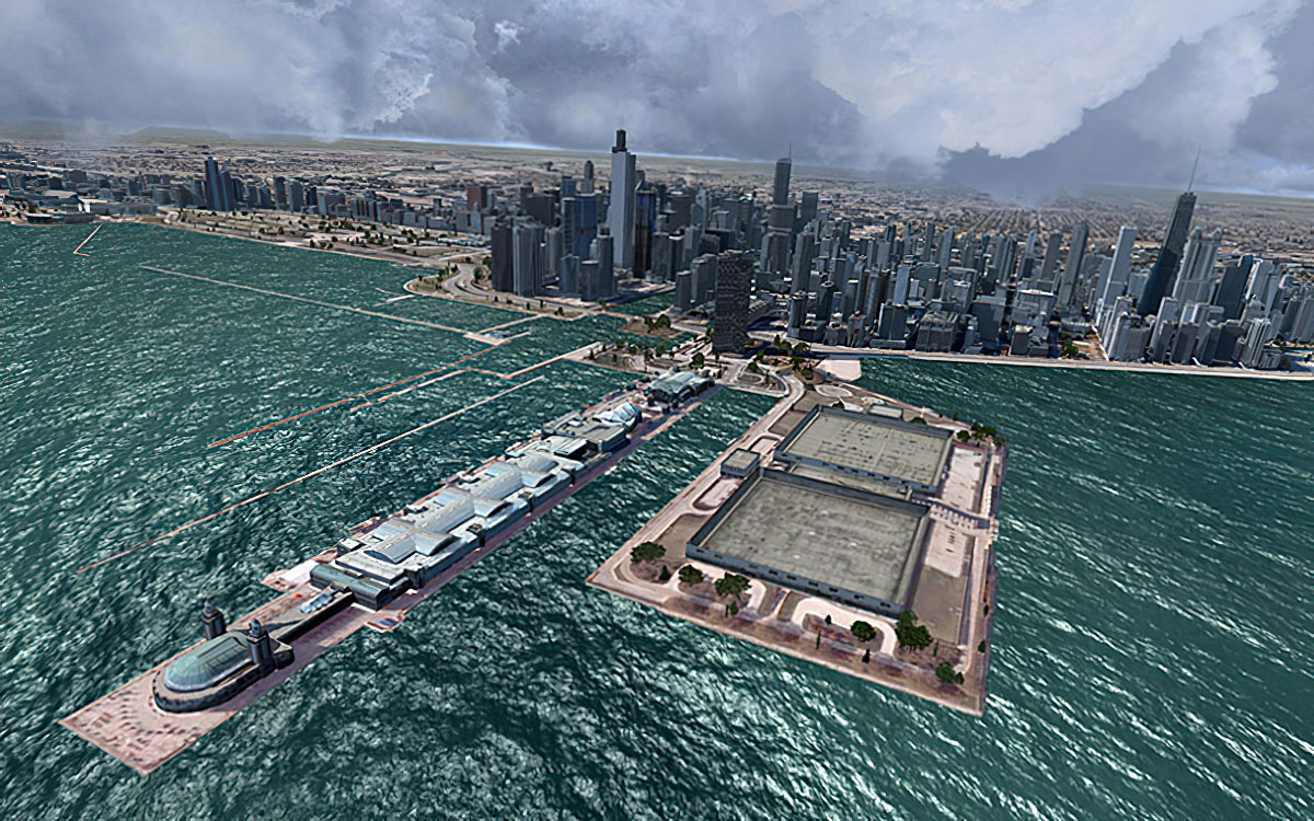 Chicago Scenery US Cities X for FSX/P3D by Aerosoft