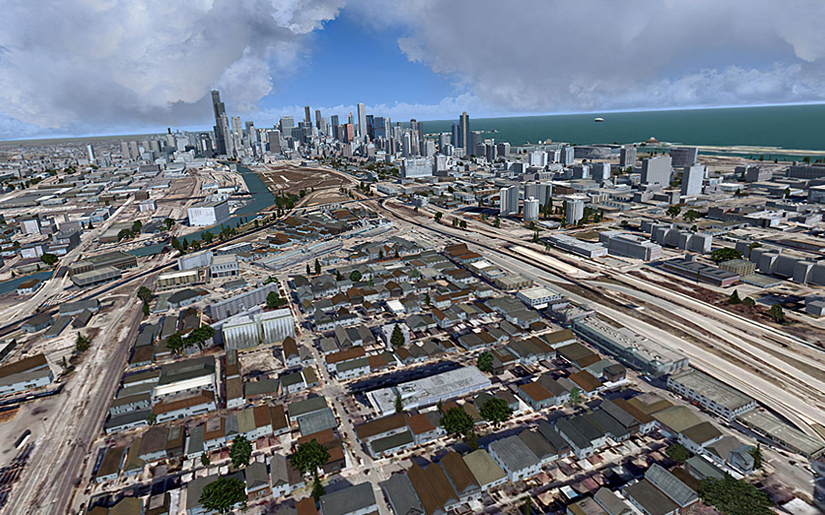 Chicago Scenery US Cities X for FSX/P3D by Aerosoft