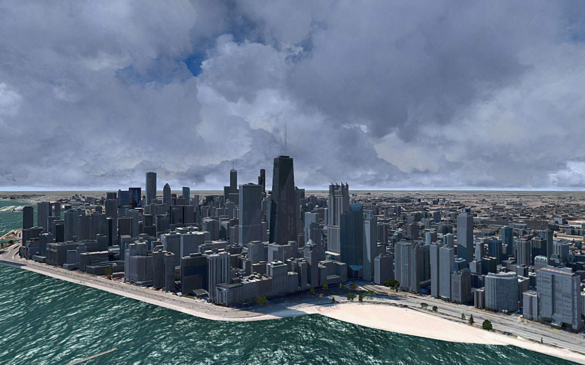 Chicago Scenery US Cities X for FSX/P3D by Aerosoft