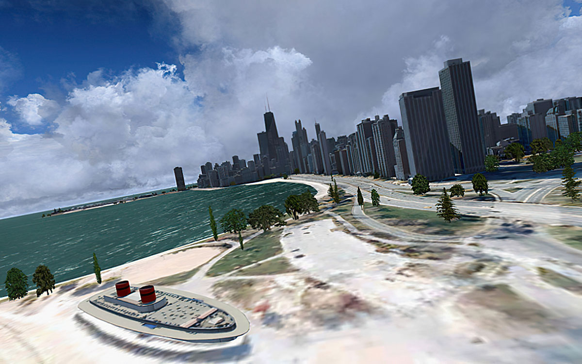 Chicago Scenery US Cities X for FSX/P3D by Aerosoft