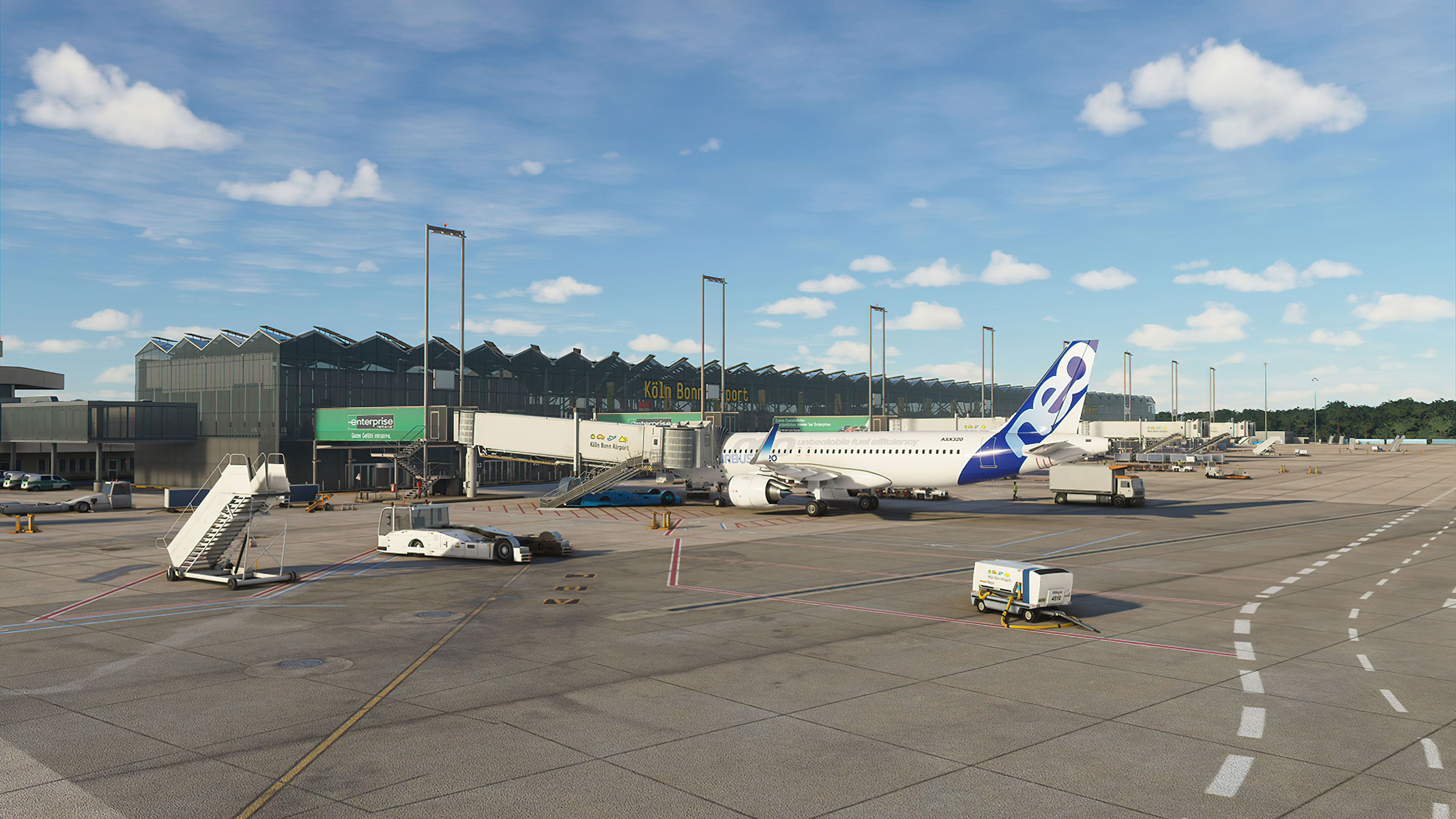 Airport Cologne/Bonn (EDDK) Scenery for MSFS by Aerosoft