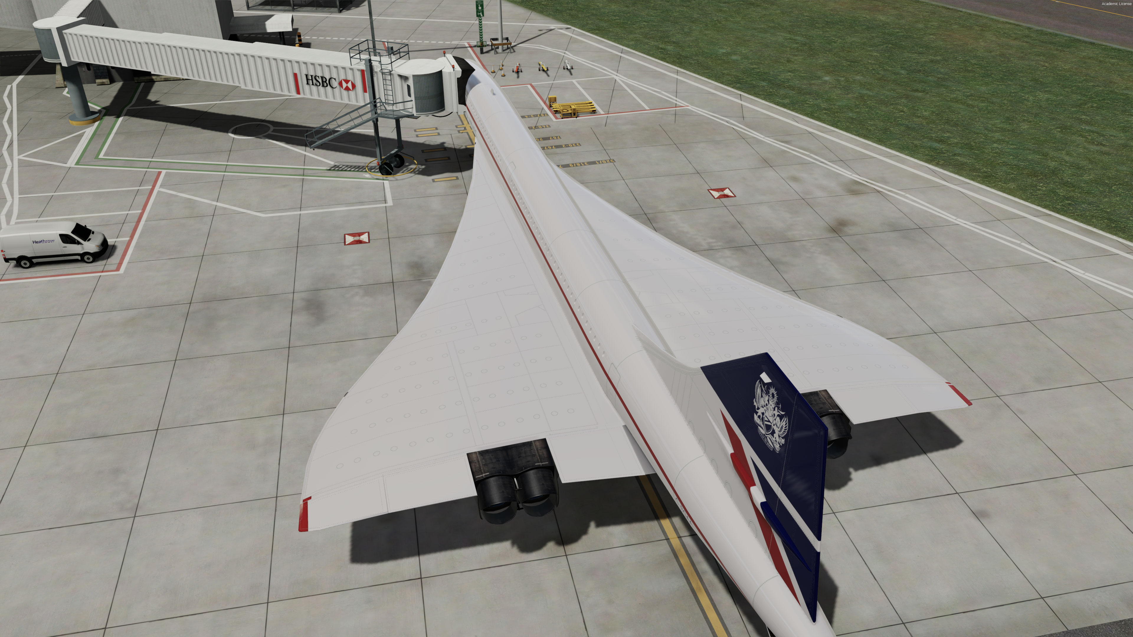 Concorde Add-on (DC Designs) for FSX & P3D by Just Flight