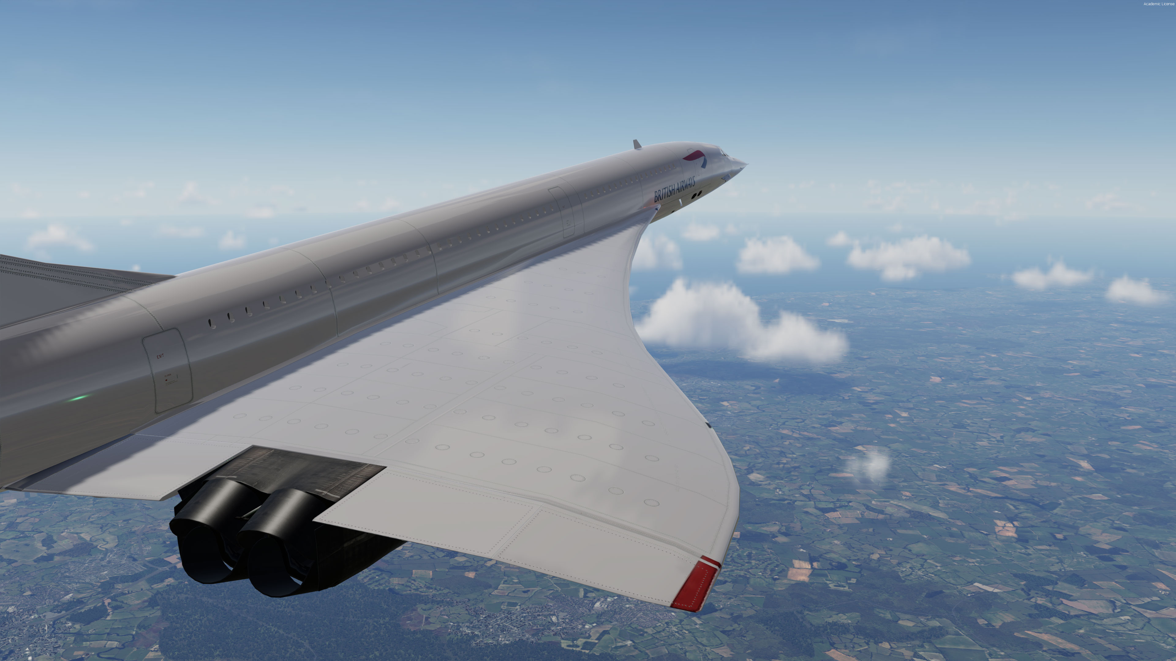 Concorde Add-on (DC Designs) for FSX & P3D by Just Flight