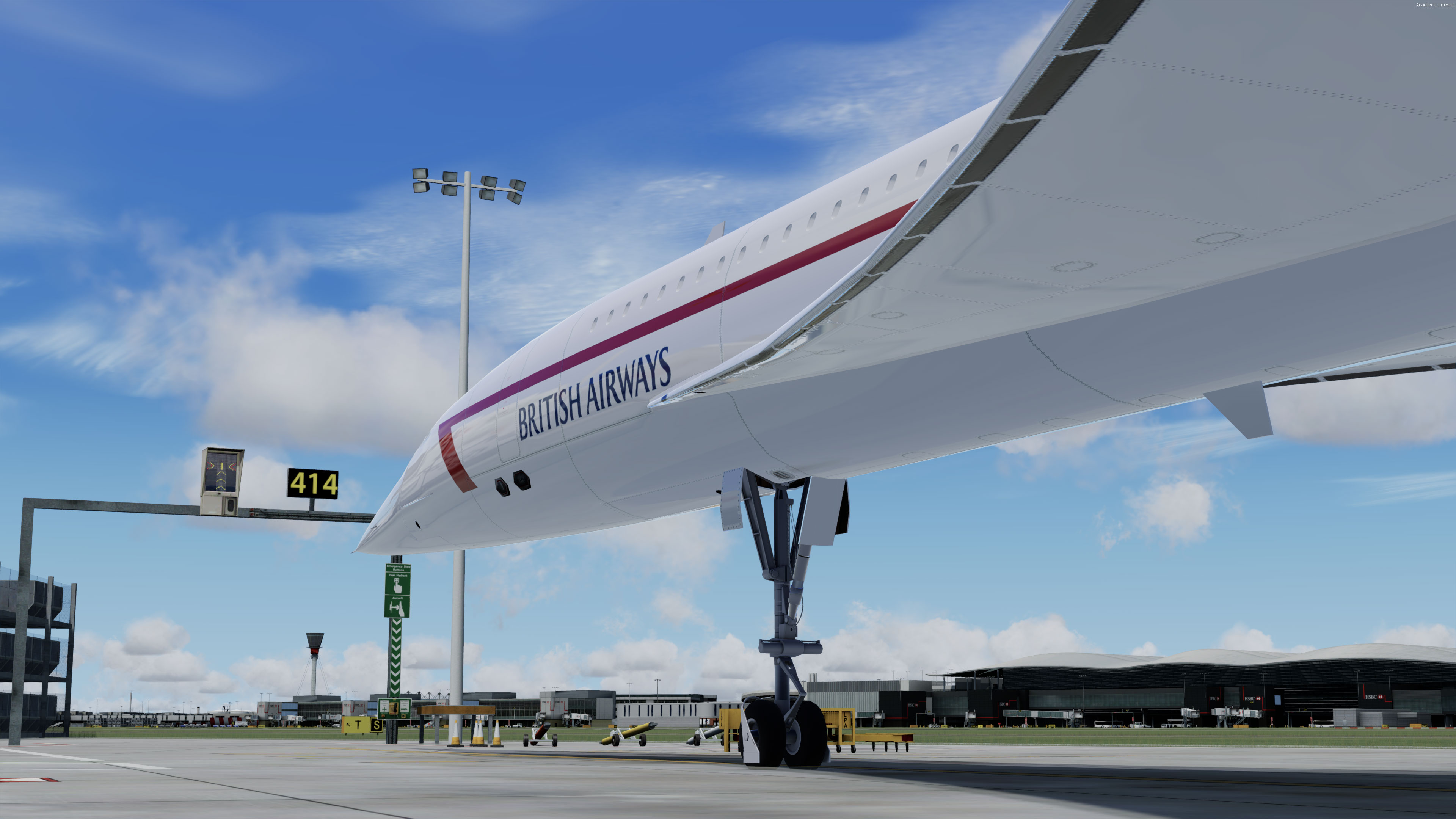 Concorde Add-on (DC Designs) for FSX & P3D by Just Flight