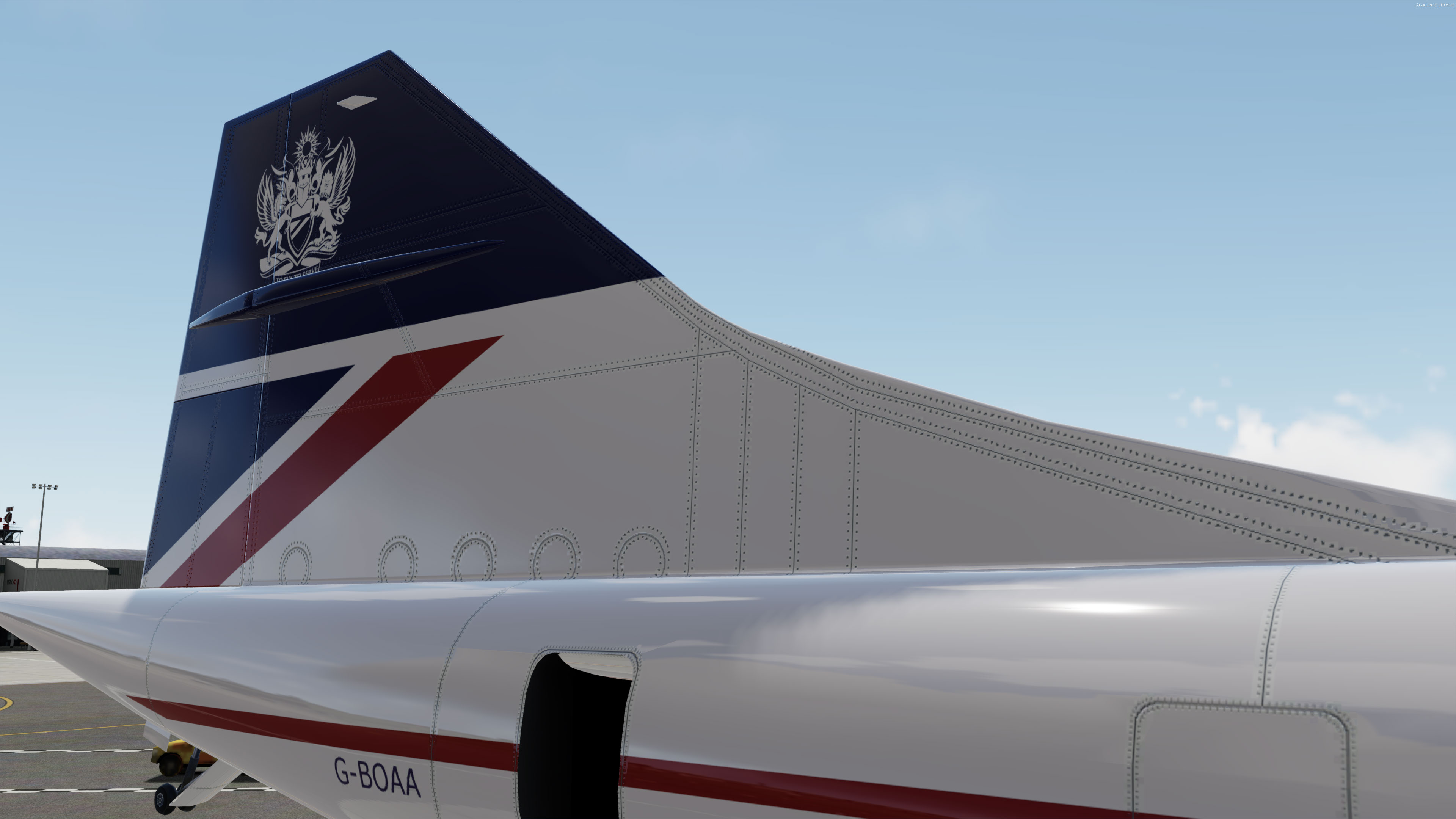 Concorde Add-on (DC Designs) for FSX & P3D by Just Flight