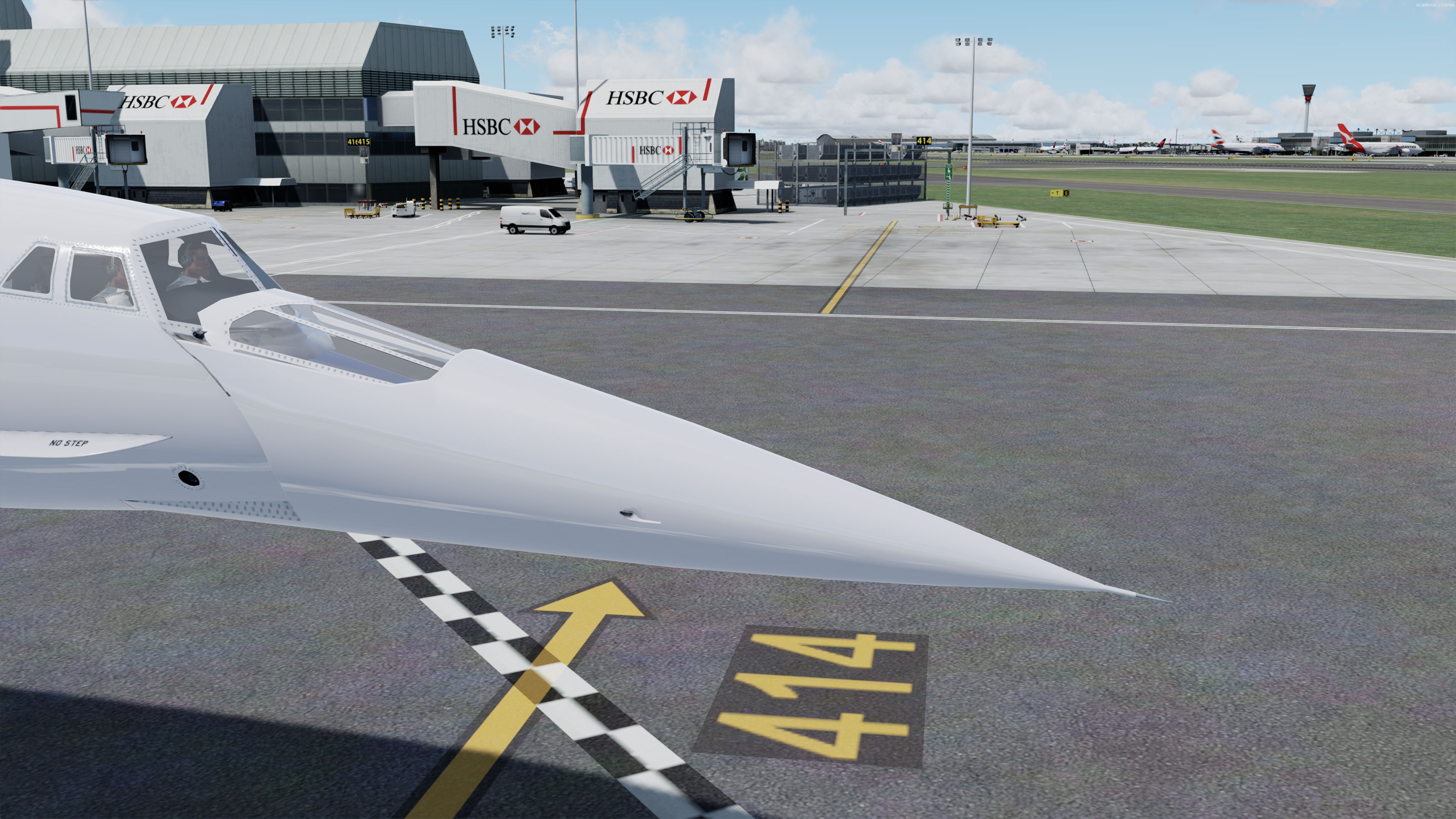 Concorde Add-on (DC Designs) for FSX & P3D by Just Flight
