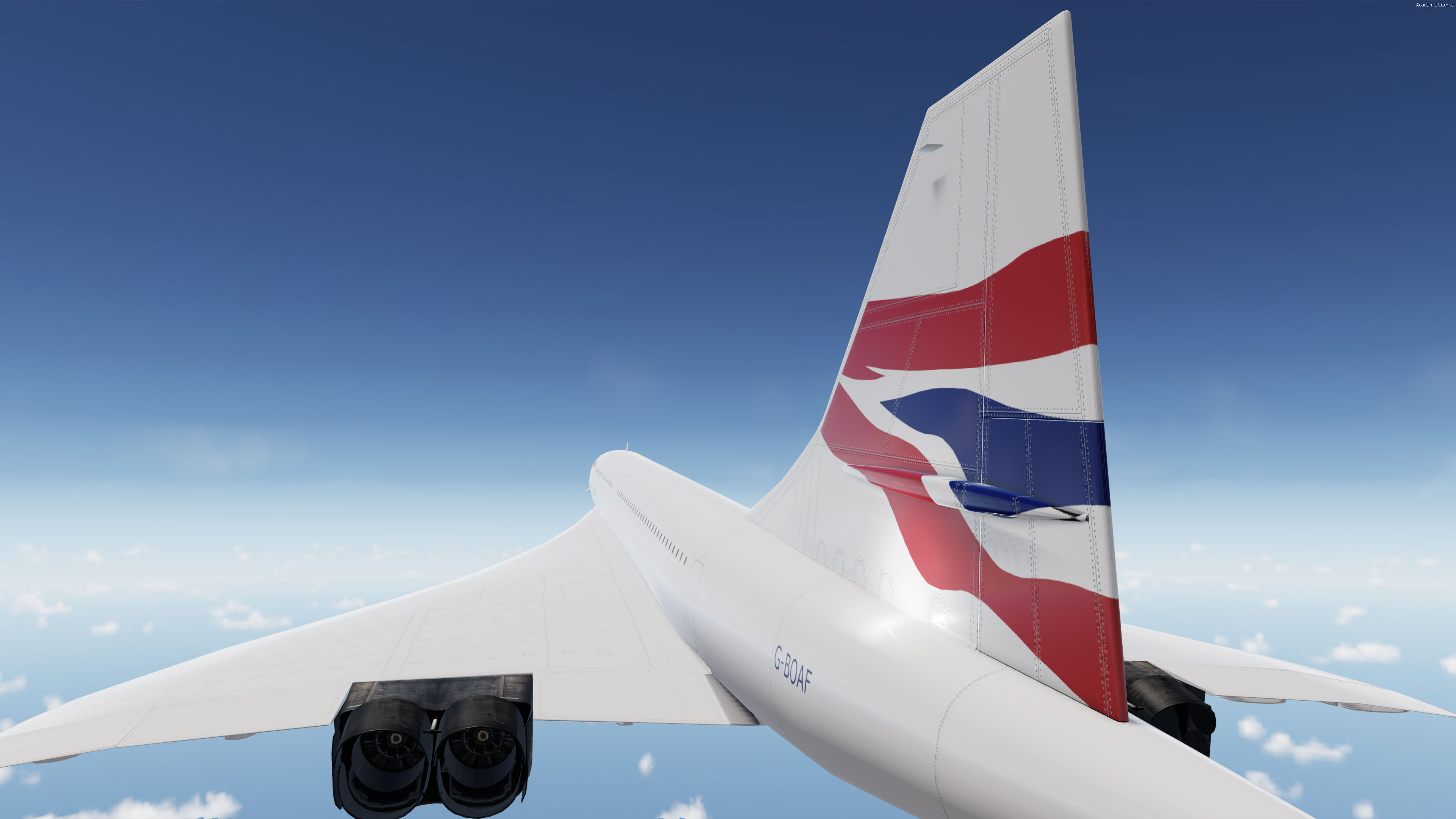 Concorde Add-on (DC Designs) for FSX & P3D by Just Flight
