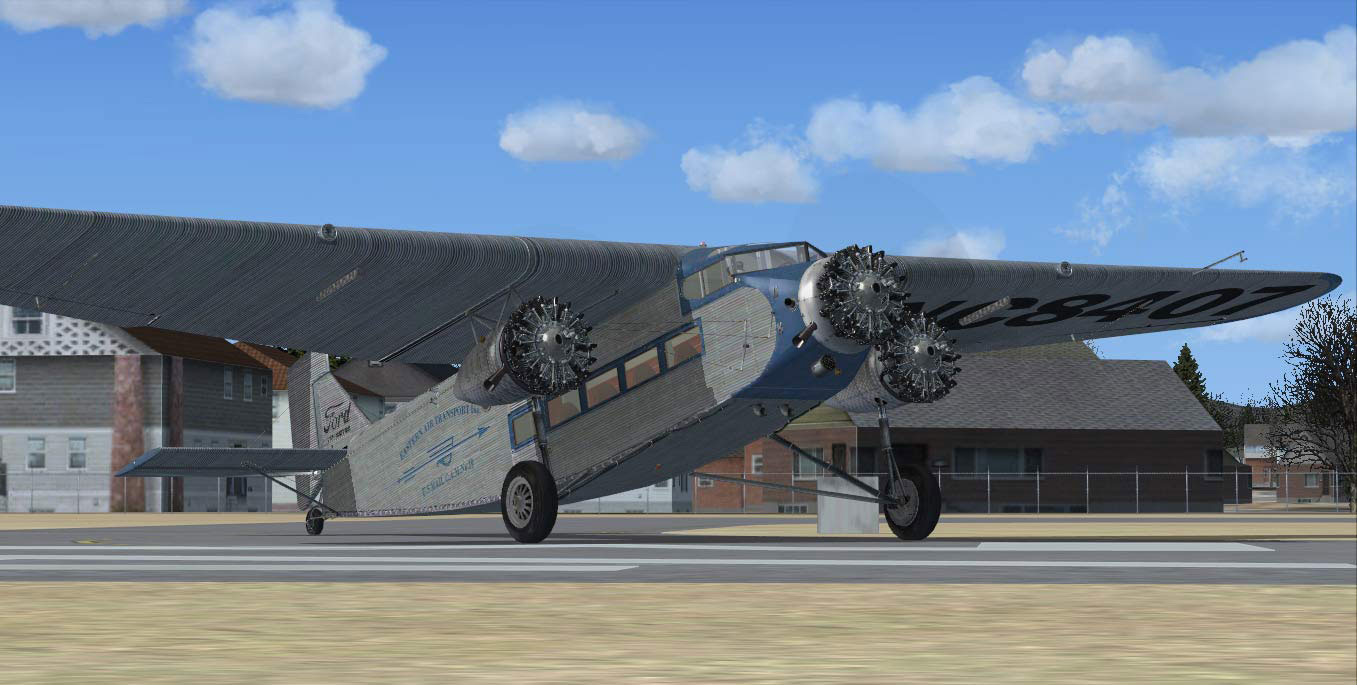 Ford Trimotor for FSX by CR1-Software