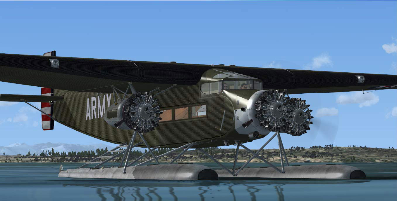 Ford Trimotor for FSX by CR1-Software