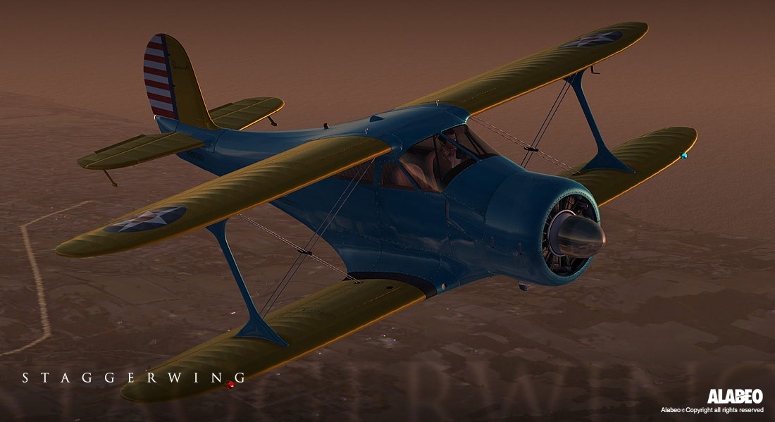 Beechcraft D17 Staggerwing for FSX/P3D by Alabeo