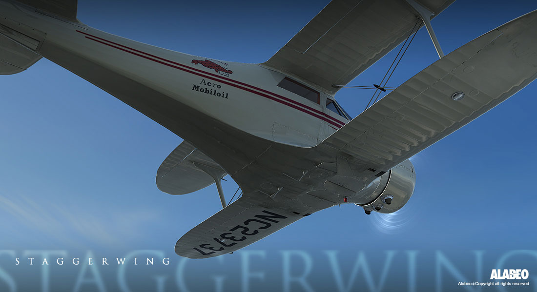 Beechcraft D17 Staggerwing for FSX/P3D by Alabeo