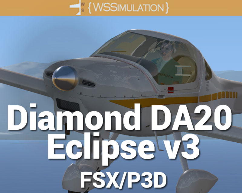 Diamond DA20 Eclipse v3.0 for FSX/P3D by WSSimulation
