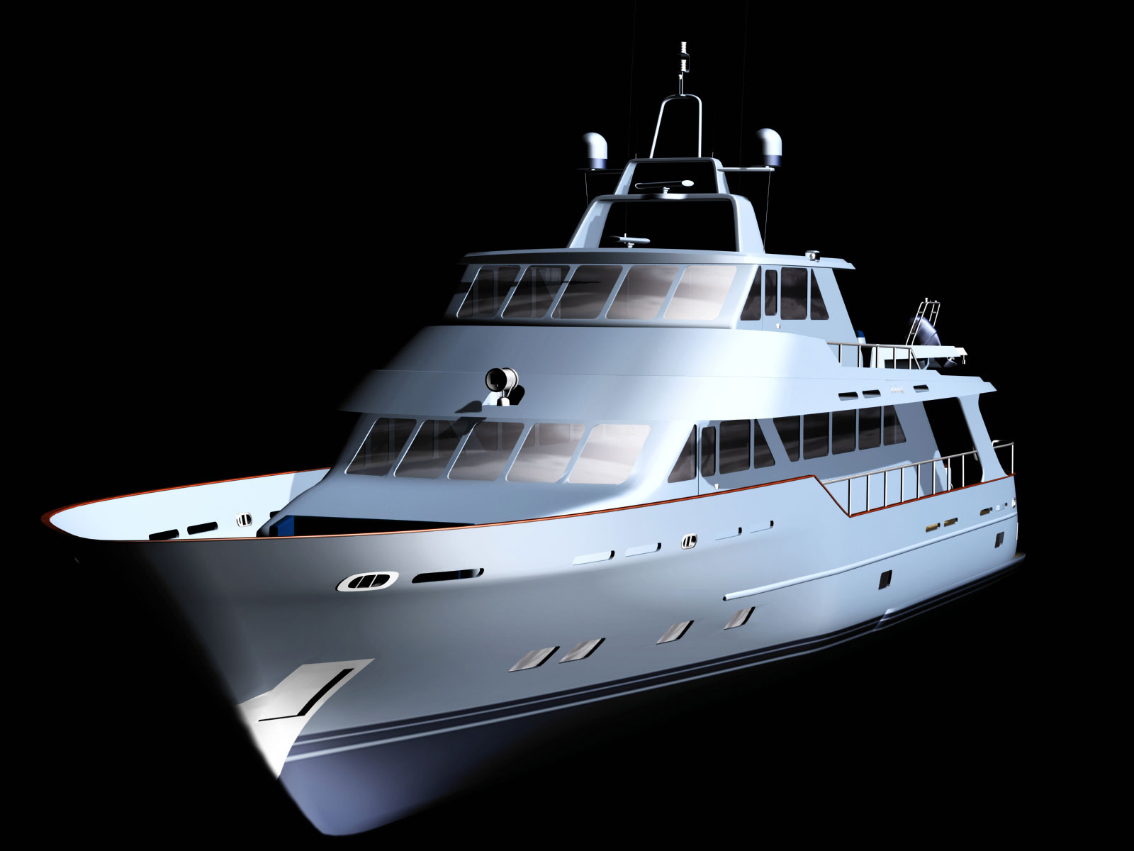 Daisy Motor Yacht Boat Add-On for FSX by Deltasim Studio