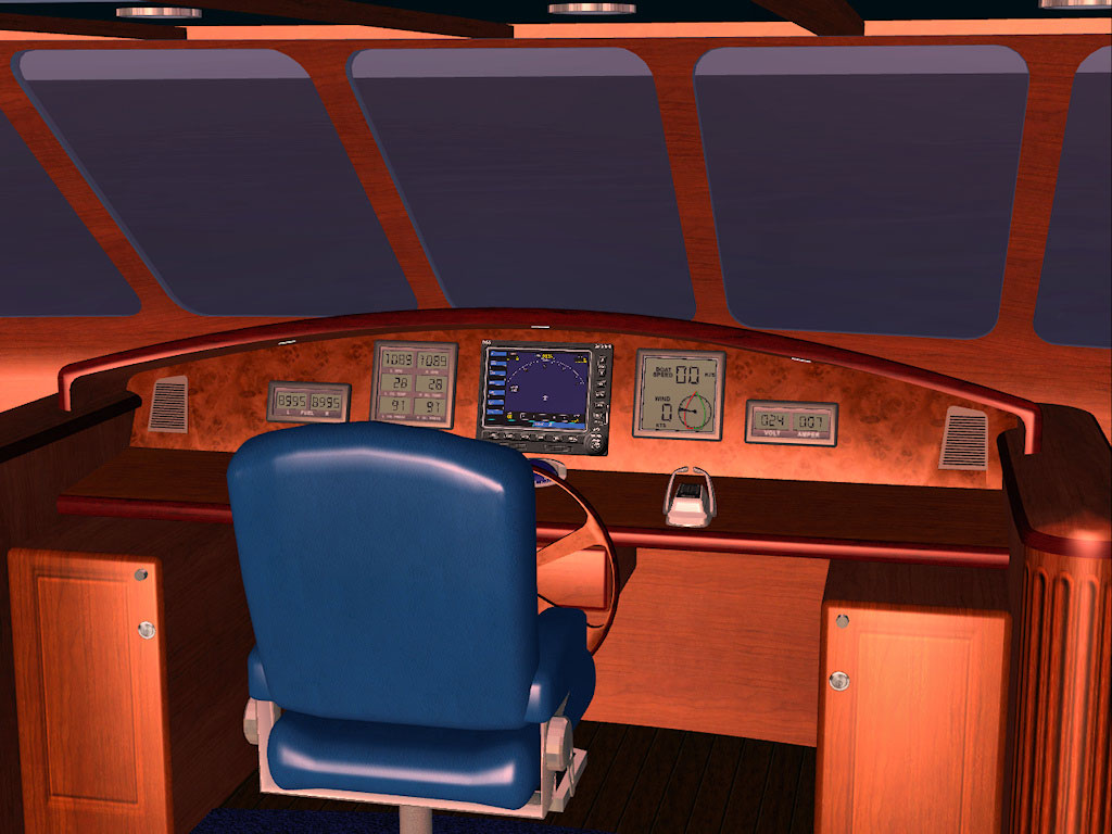 Daisy Motor Yacht Boat Add-On for FSX by Deltasim Studio