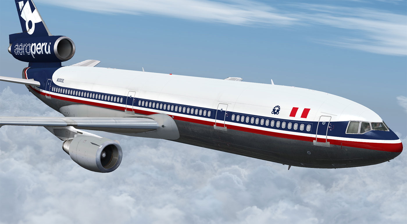 DC-10 Collection HD 10-40 Livery Pack for FSX/P3D by Just Flight