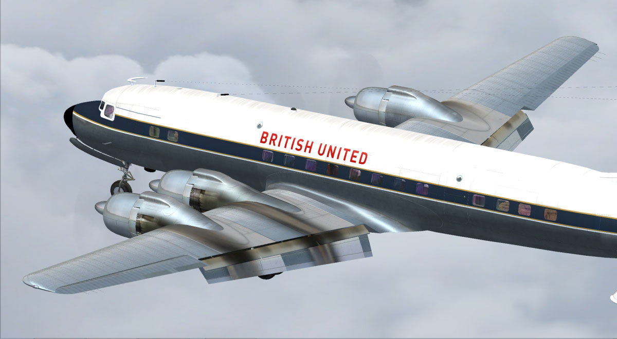 DC-6B Legends of Flight Cargo Expansion Pack for FSX by Just Flight