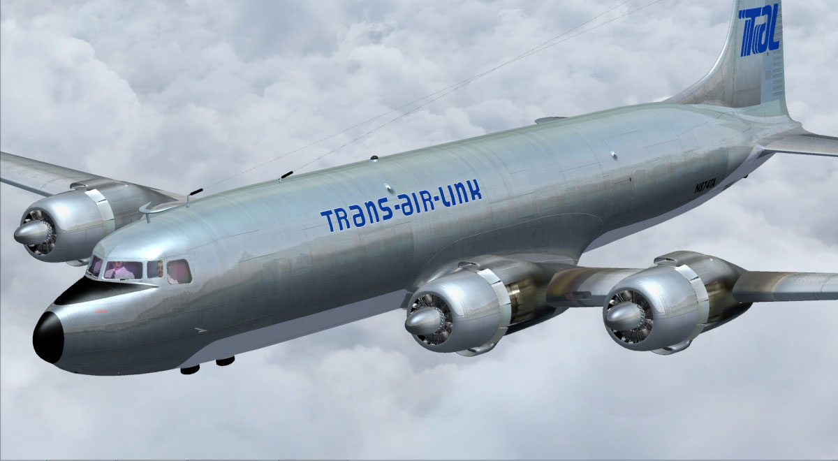 DC-6B Legends of Flight Cargo Expansion Pack for FSX by Just Flight