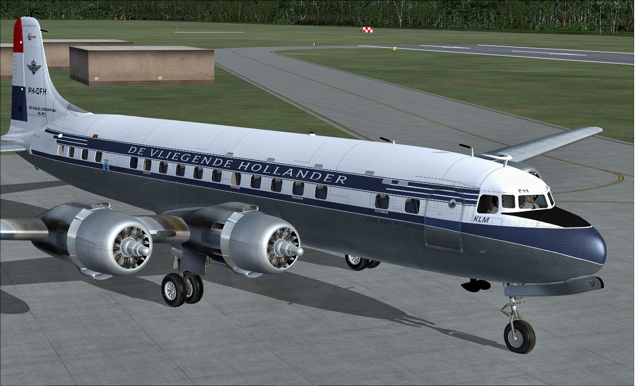 DC-6B Legends of Flight Expansion Pack for FSX by Just Flight