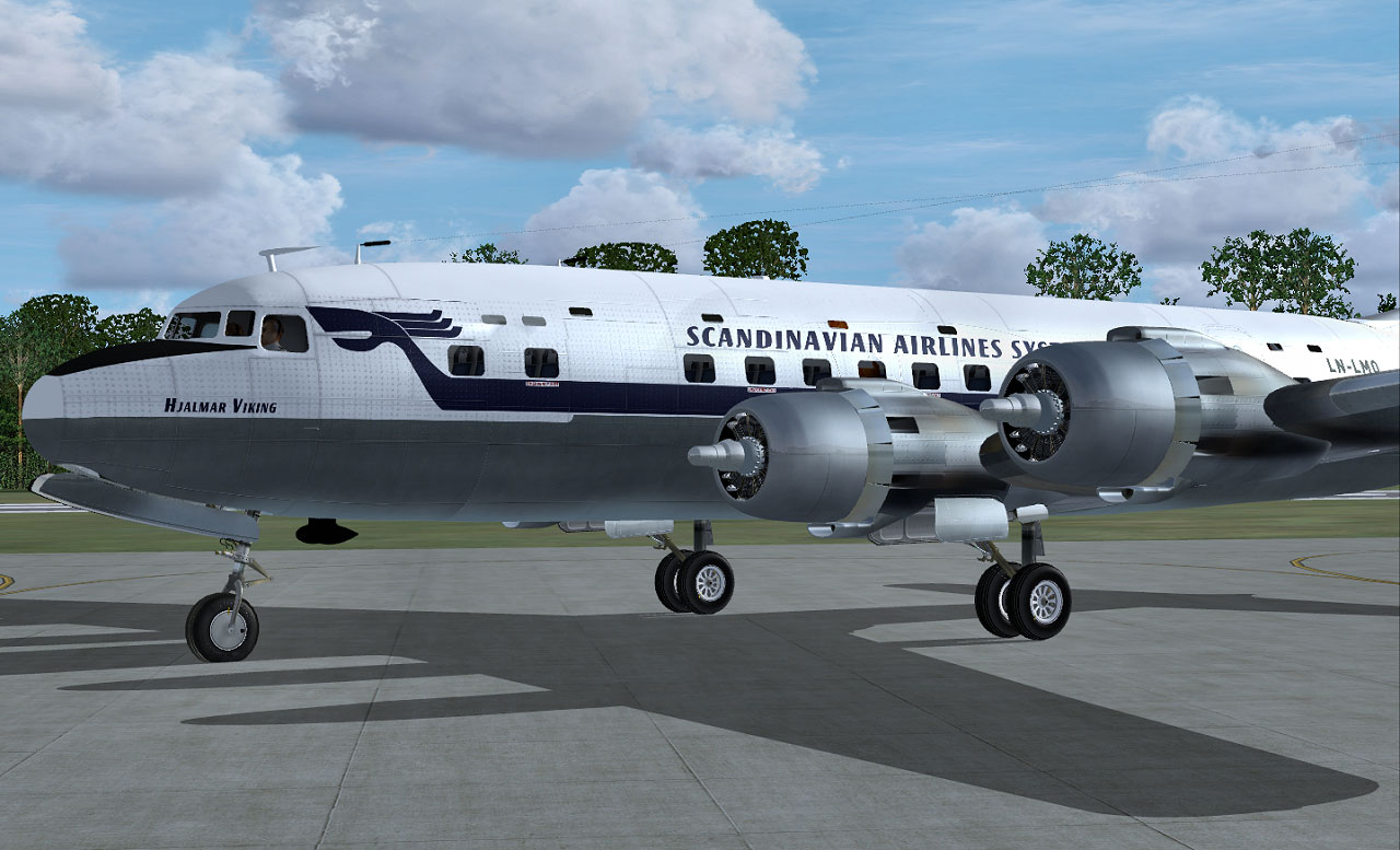 DC-6B Legends of Flight Expansion Pack for FSX by Just Flight