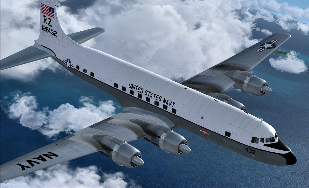 DC-6B Legends of Flight Expansion Pack for FSX by Just Flight