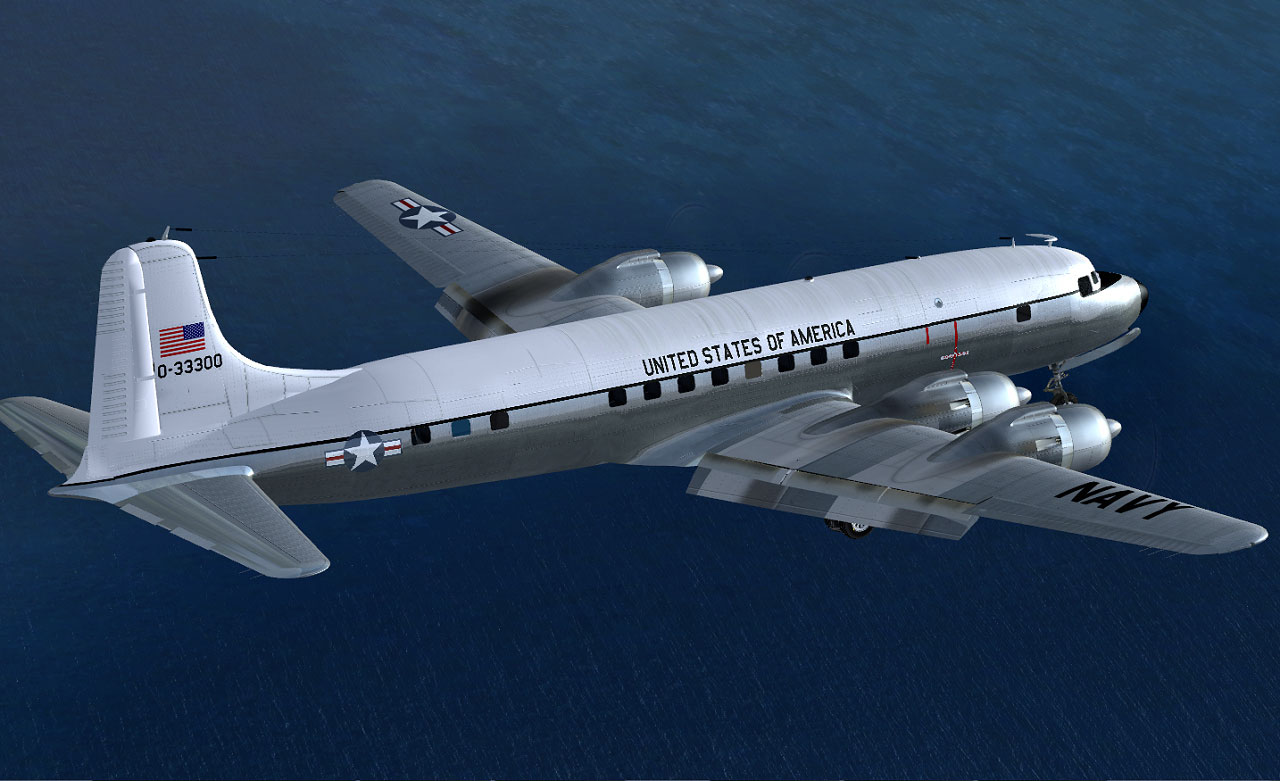 DC-6B Legends of Flight Expansion Pack for FSX by Just Flight
