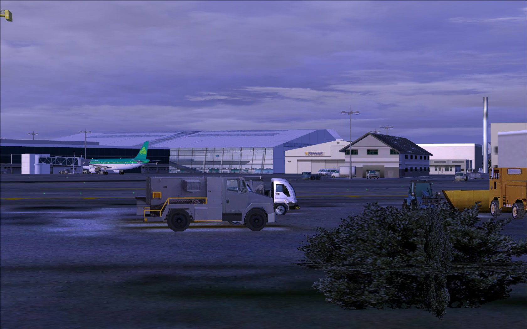 Dublin Airport (EIDW) Scenery for FSX by Fly Wonderful Islands