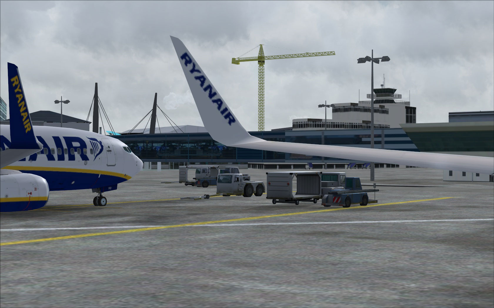 Dublin Airport (EIDW) Scenery for FSX by Fly Wonderful Islands