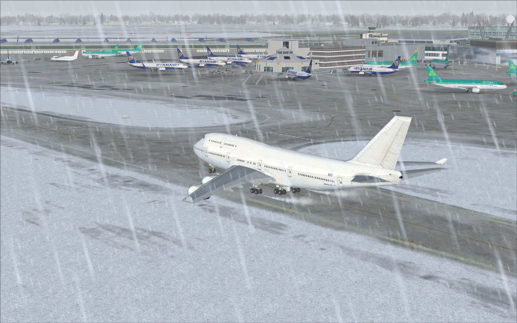 Dublin Airport (EIDW) Scenery for FSX by Fly Wonderful Islands
