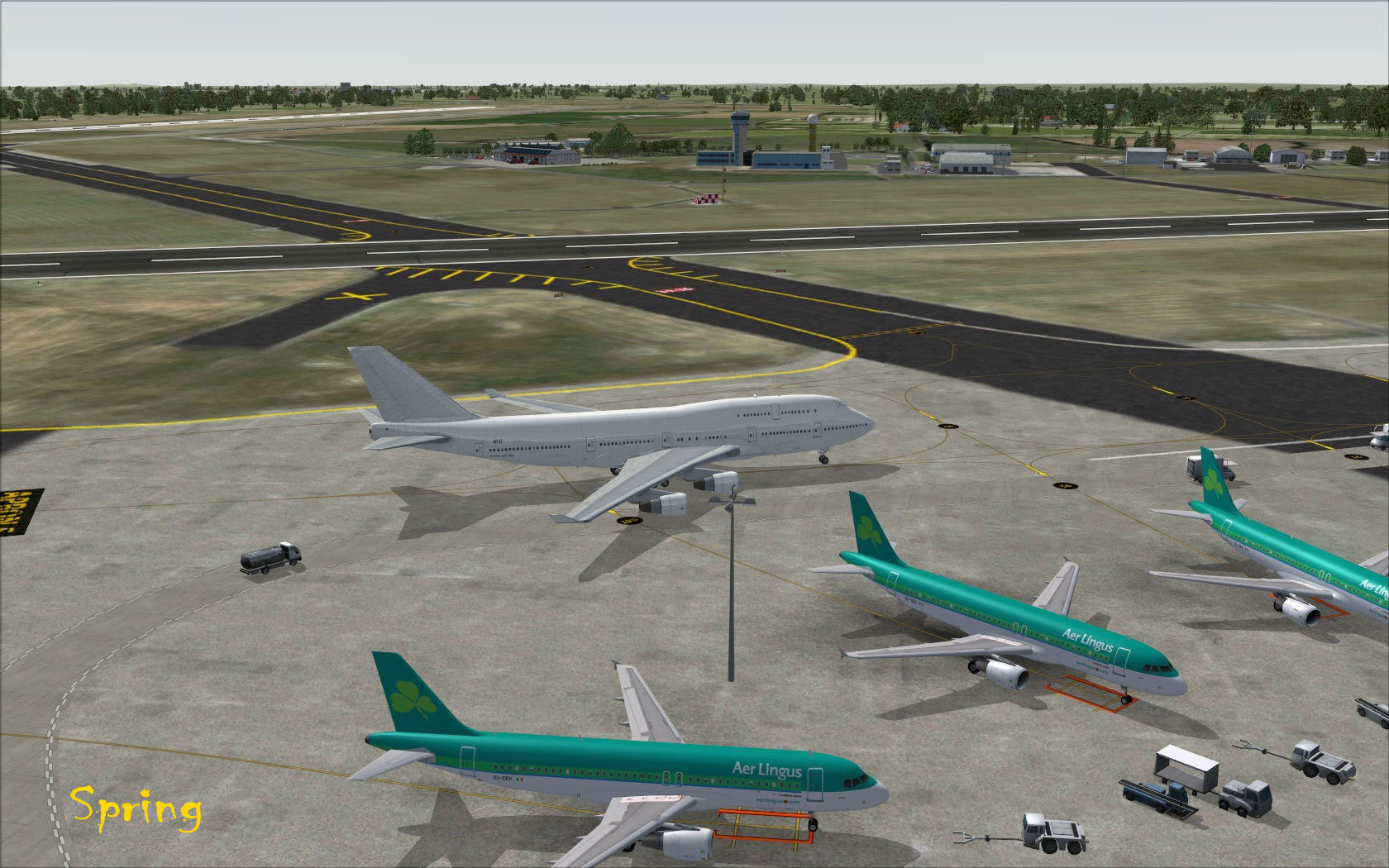 Dublin Airport (EIDW) Scenery for FSX by Fly Wonderful Islands