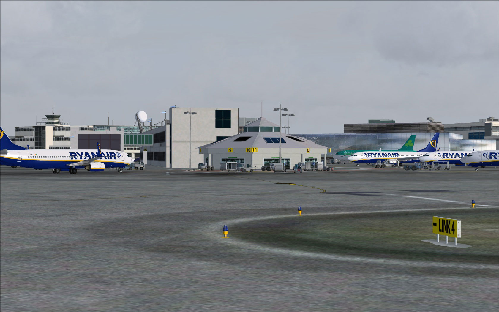 Dublin Airport (EIDW) Scenery for FSX by Fly Wonderful Islands