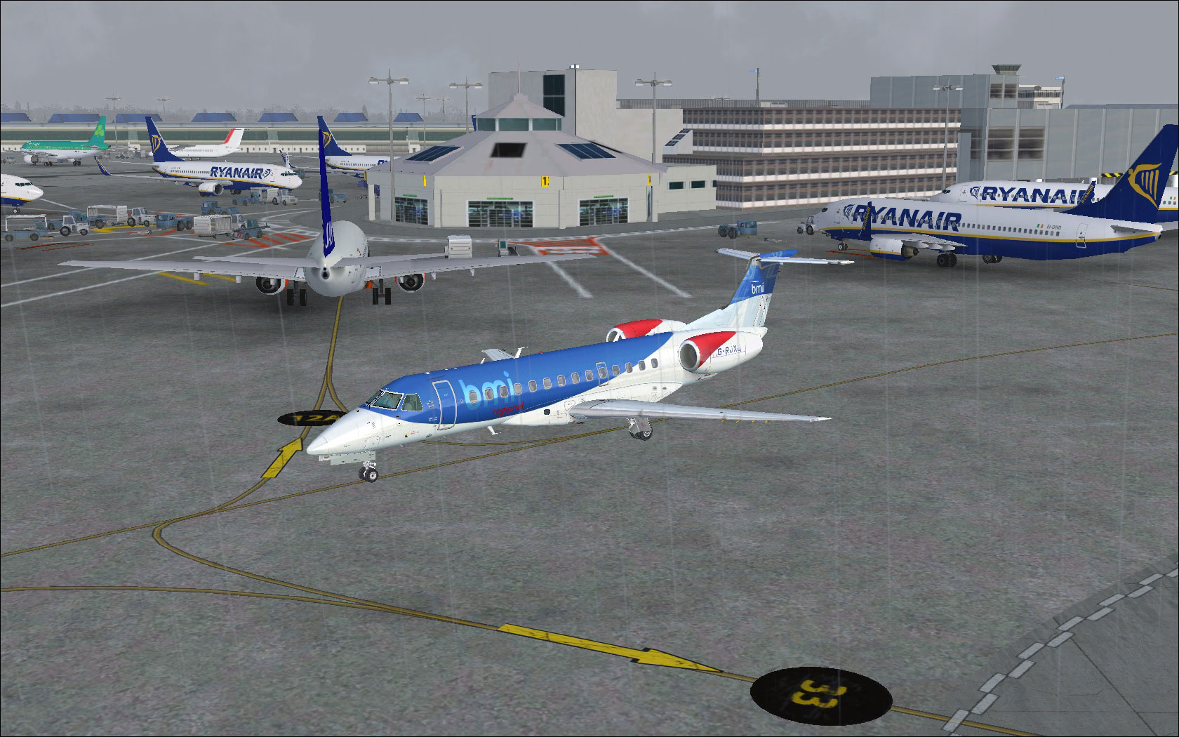 Dublin Airport (EIDW) Scenery for FSX by Fly Wonderful Islands