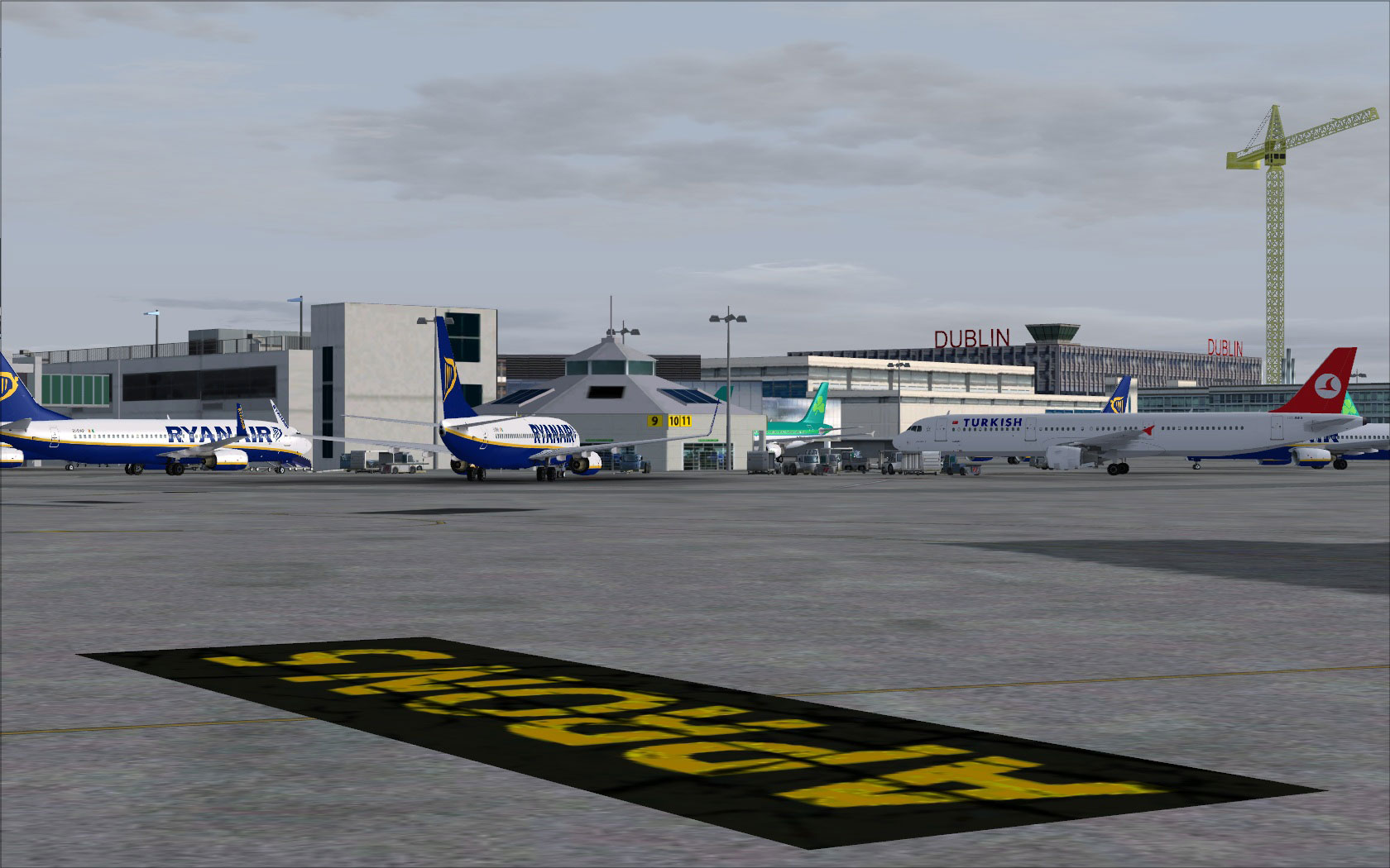 Dublin Airport (EIDW) Scenery for FSX by Fly Wonderful Islands