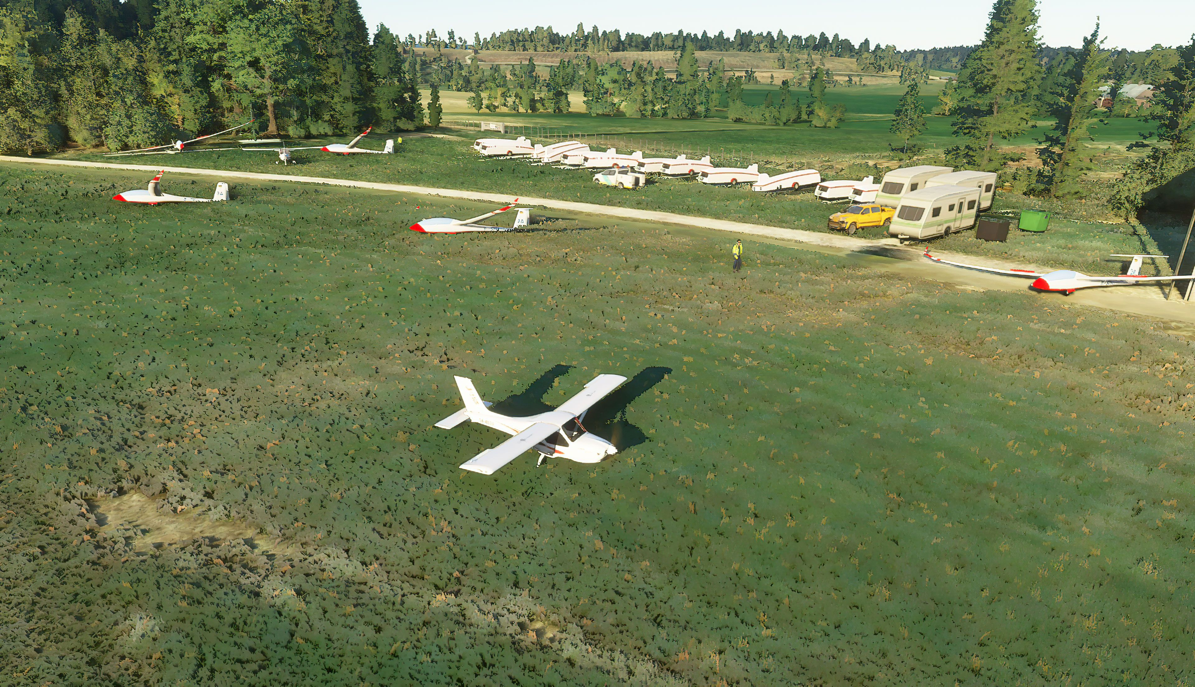 UK Airfields & Farm/Grass Strips Scenery Vol. 3 for MSFS by Neil Birch