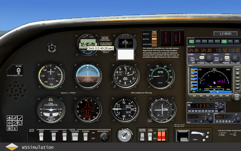 Diamond DA-20-C1 Eclipse for FSX by WSSimulation