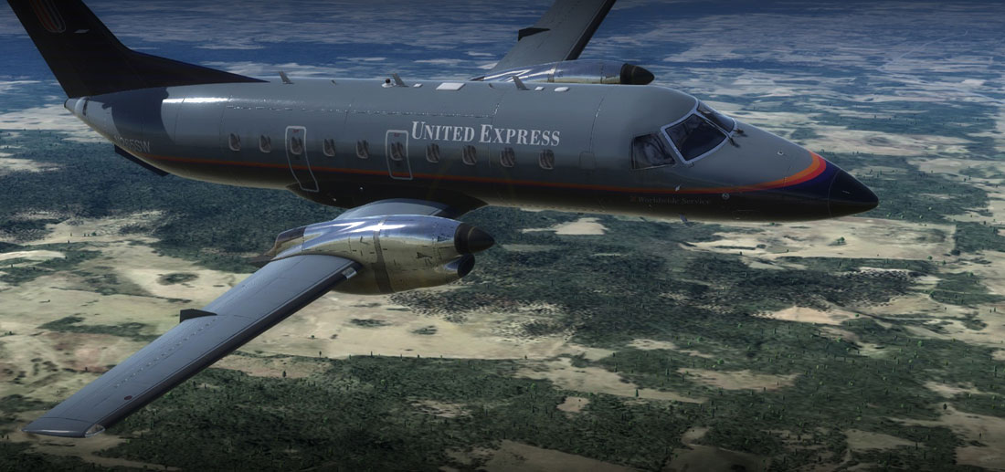 Embraer EMB 120 Brasilia for FSX/P3D by Carenado