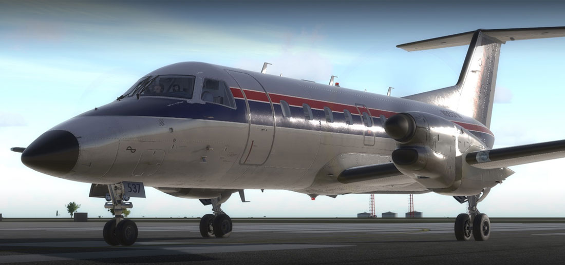 Embraer EMB 120 Brasilia for FSX/P3D by Carenado