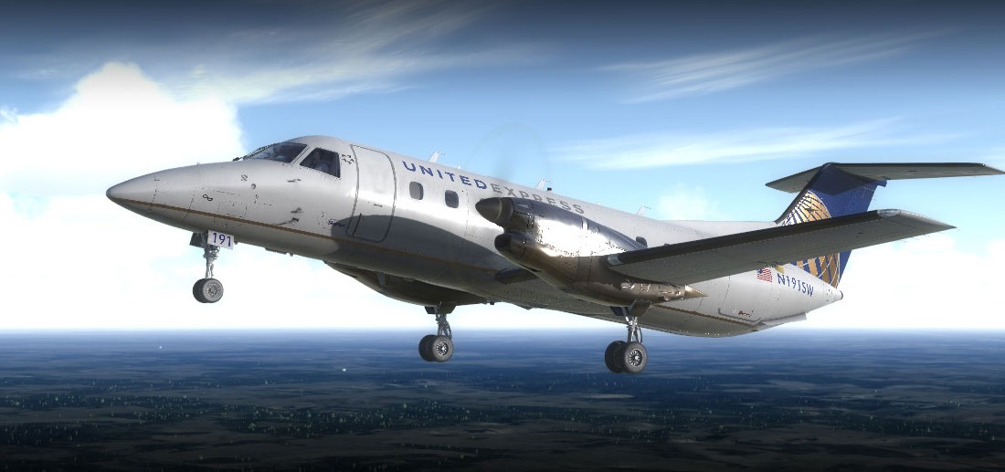 Embraer EMB 120 Brasilia for FSX/P3D by Carenado