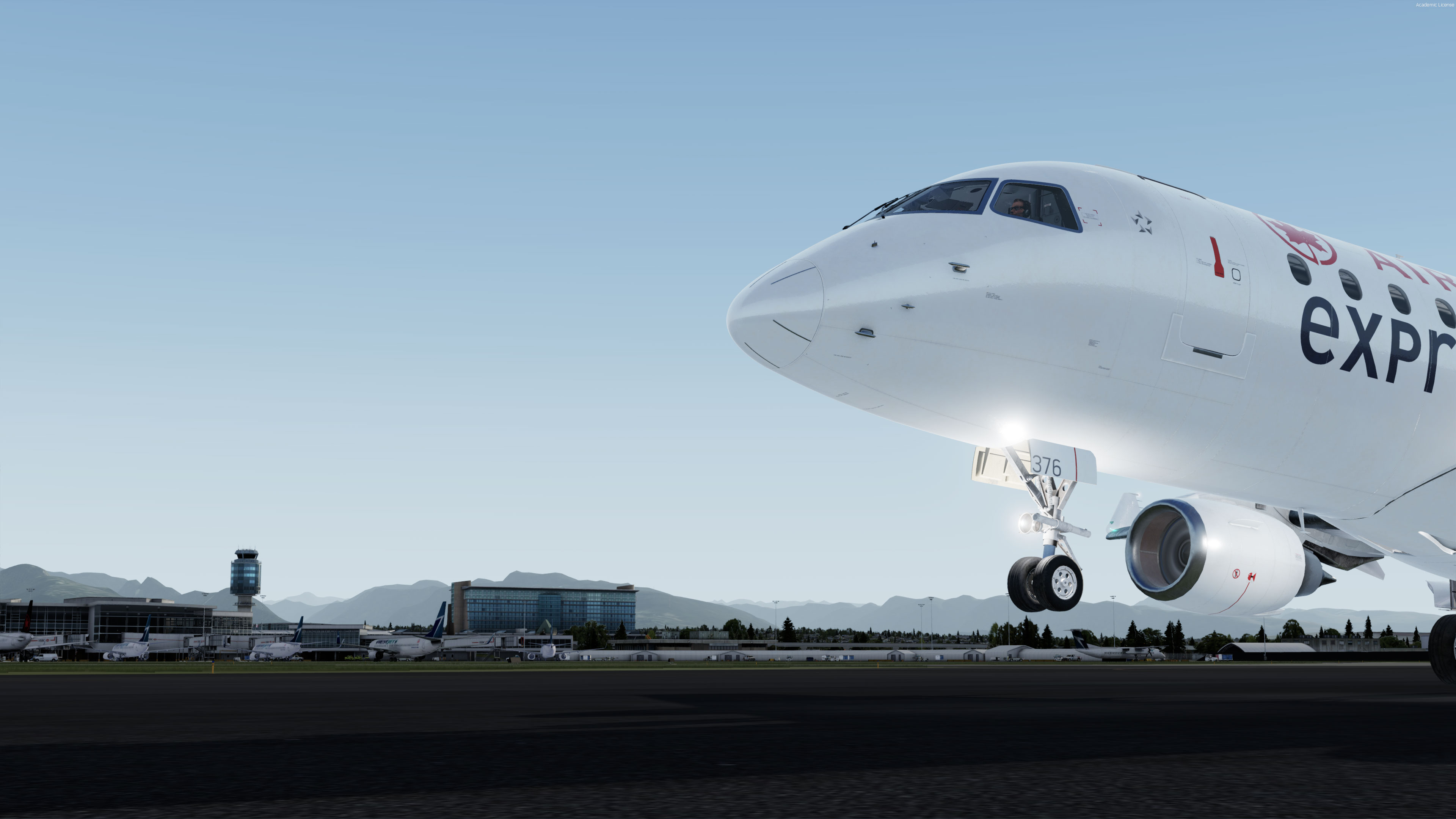 Embraer E-Jets E175 & E195 V3 for P3D by feelthere