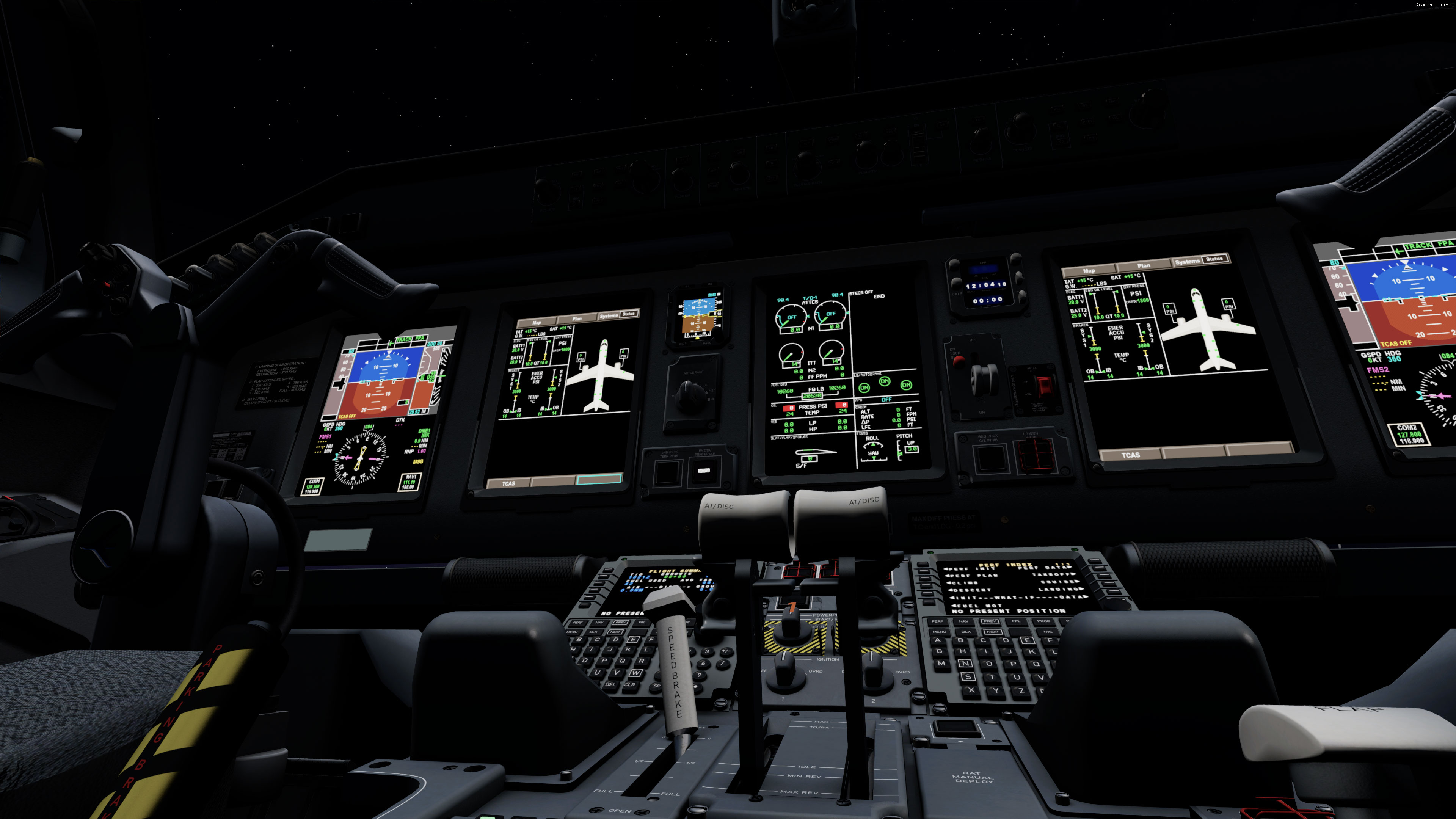 Embraer E-Jets E175 & E195 V3 for P3D by feelthere