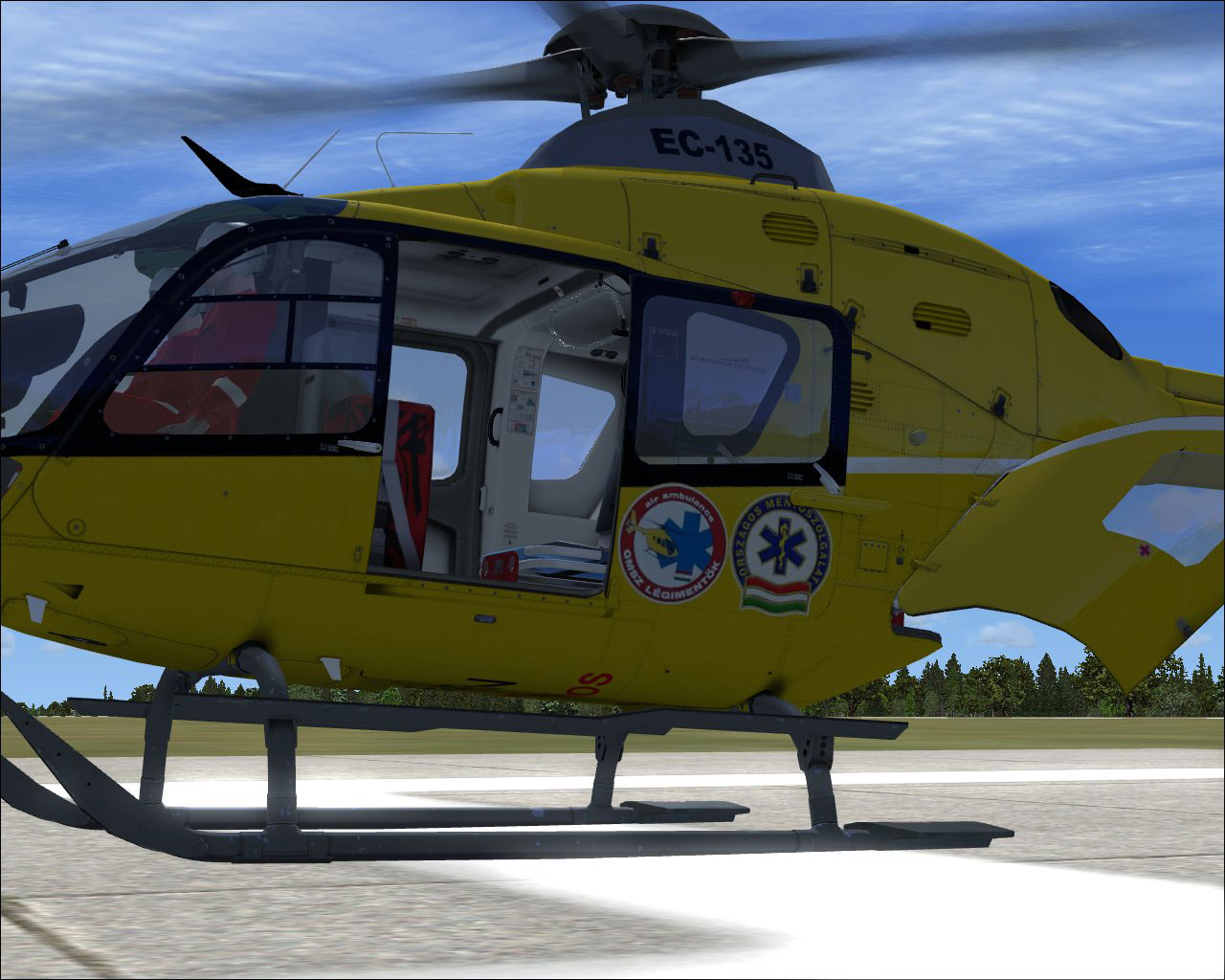 Eurocopter EC-135 for FSX by Nemeth Designs