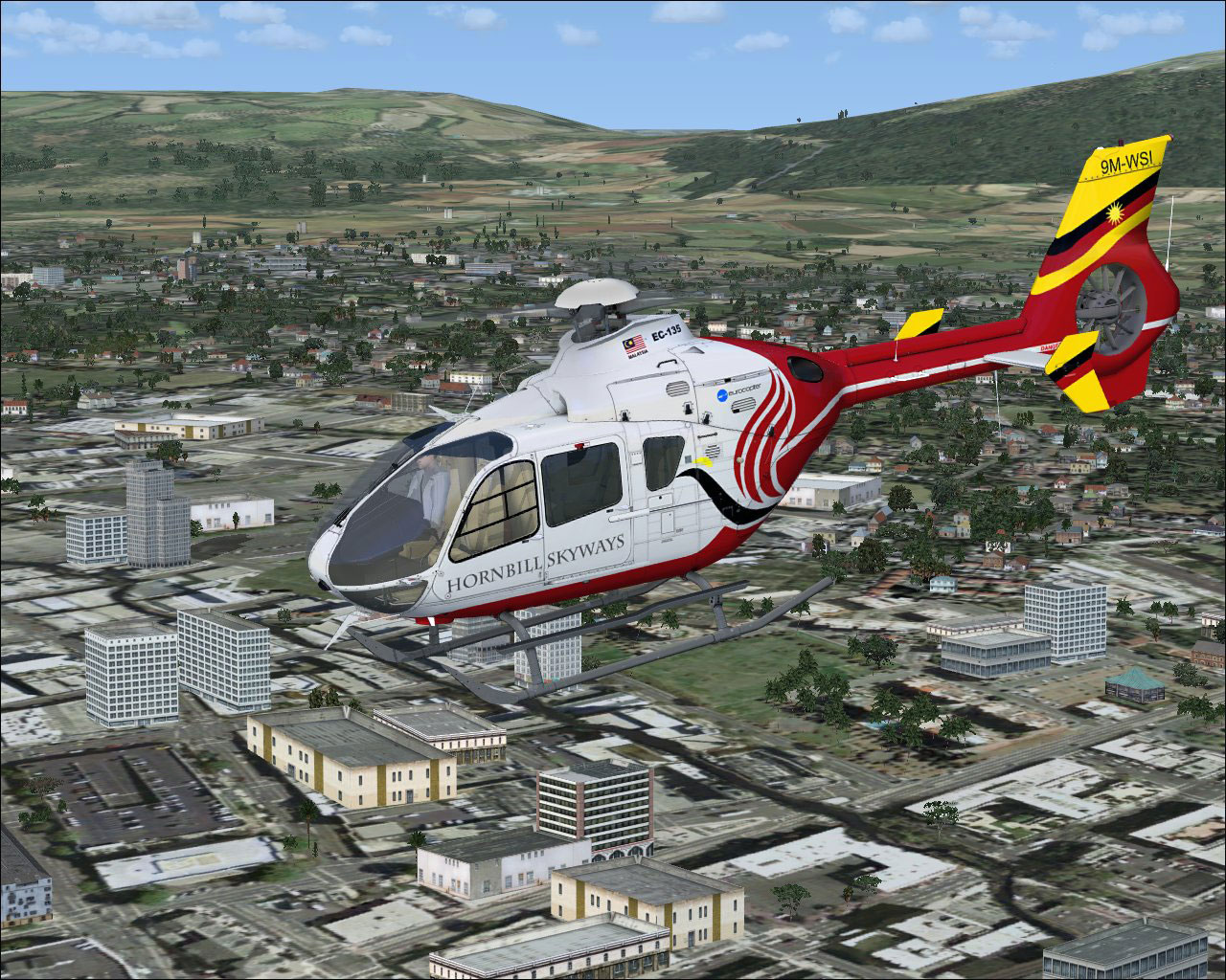 Eurocopter EC-135 for FSX by Nemeth Designs