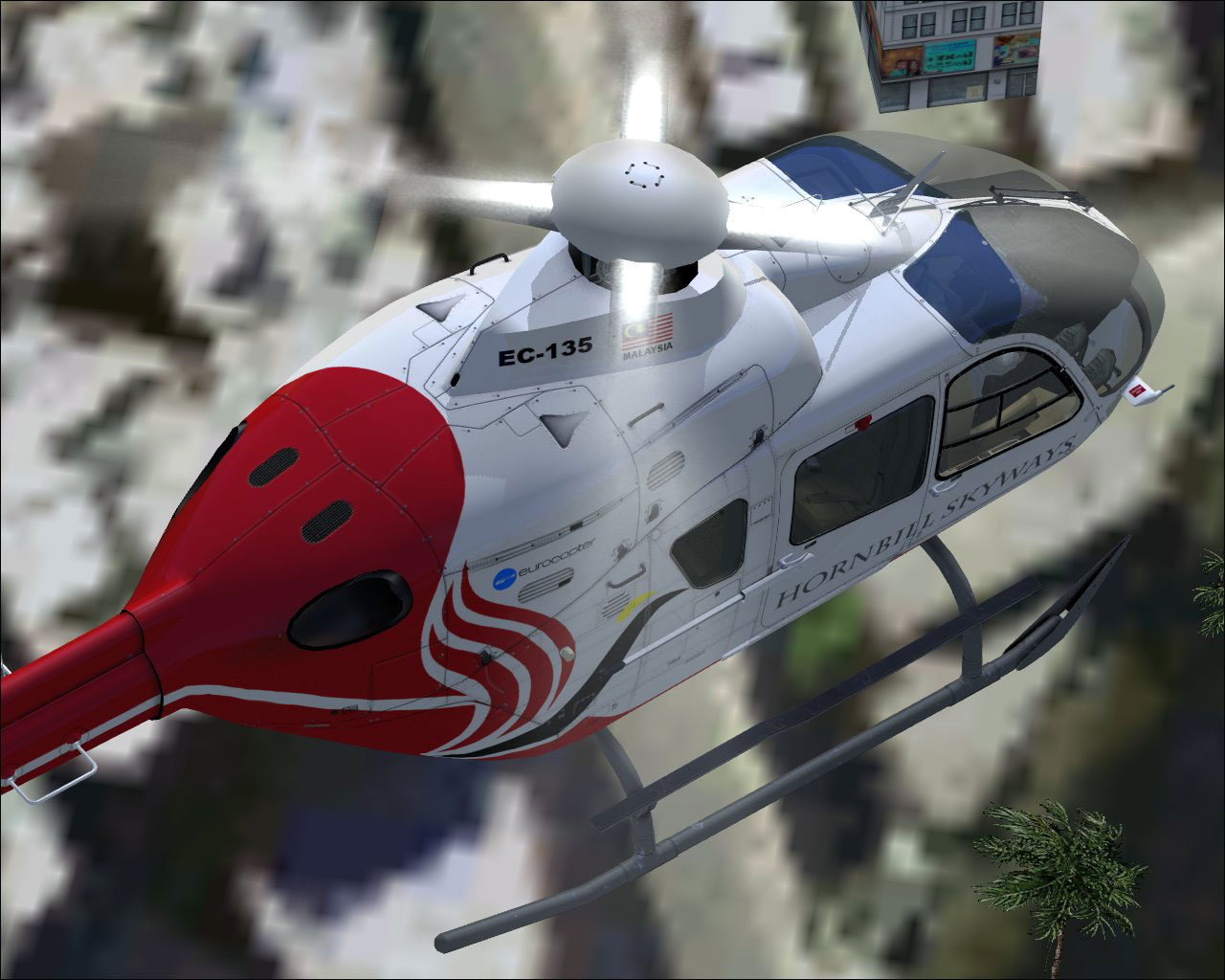 Eurocopter EC-135 for FSX by Nemeth Designs