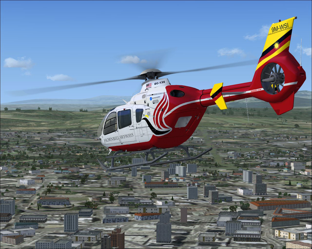 Eurocopter EC-135 for FSX by Nemeth Designs