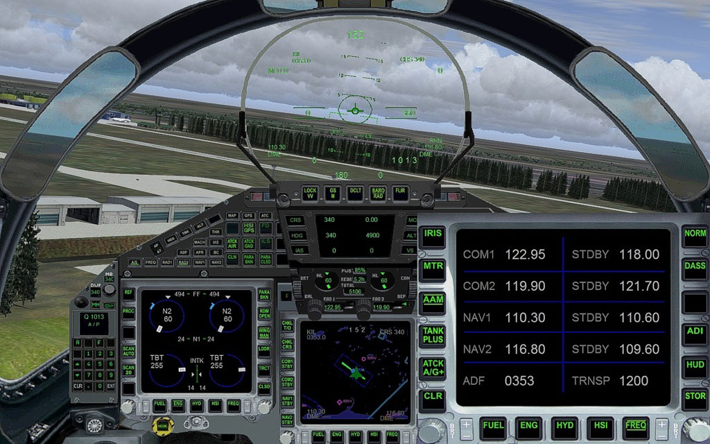 Eurofighter Typhoon Professional 2 for FSX/FS2004 by AFS-Design