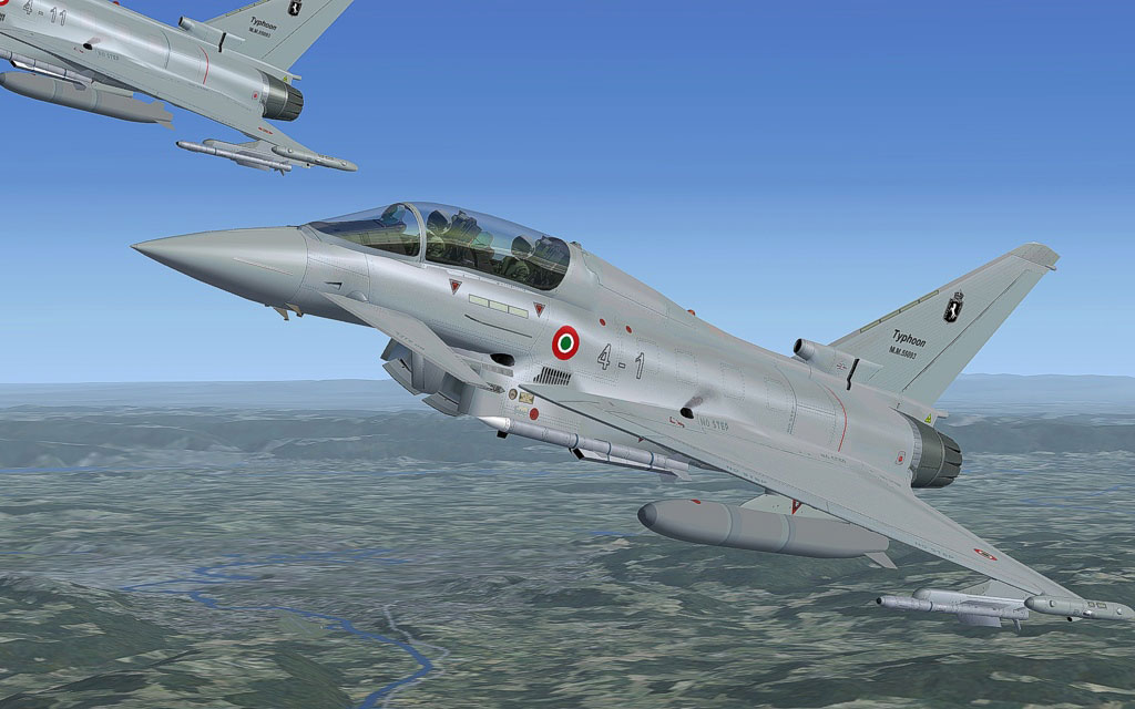 Eurofighter Typhoon Professional 2 for FSX/FS2004 by AFS-Design